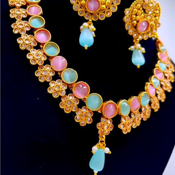 Jewelry | Multi Colored Gold Necklace | Poshmark